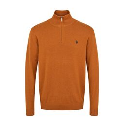 U.S. Polo Assn. Pullover 'UMBRISON' Herren Gr&ouml;&szlig;e M dunkelorange