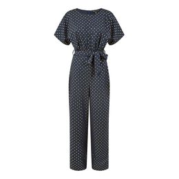 Mela London Jumpsuit Damen Gr&ouml;&szlig;e S/M navy / wei&szlig;