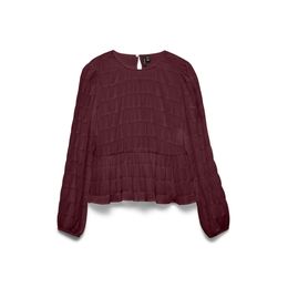 V&eacute;ro Moda Vero Moda Top 'VMERMA' Damen Gr&ouml;&szlig;e S bordeaux