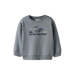 name it Sweatshirt 'NMMVILDAR' Jungen Gr&ouml;&szlig;e 92 creme / navy / taubenblau / dunkelblau