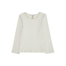 Only Mini Shirt M&auml;dchen Gr&ouml;&szlig;e 104 creme / taubenblau