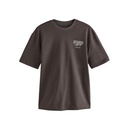 next T-Shirt Herren Gr&ouml;&szlig;e 4XL schoko / wei&szlig;