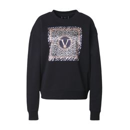 19V69 Italia Sweatshirt 'Bonnie Gold' Damen Gr&ouml;&szlig;e XL navy / gold / schwarz / wei&szlig;