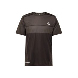 adidas Performance Funktionsshirt 'Ultimate' Damen Gr&ouml;&szlig;e XL schlammfarben / schwarz / wei&szlig;