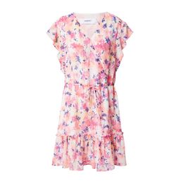 Moves Kleid 'Cathlyn' Damen Gr&ouml;&szlig;e 36 dunkellila / apricot / pitaya / pastellpink