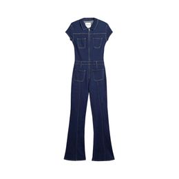Bershka Jumpsuit Damen Gr&ouml;&szlig;e L navy