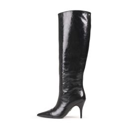 Bronx Stiefel 'Aly-Cia' Damen Gr&ouml;&szlig;e 43 schwarz Winterschuhe