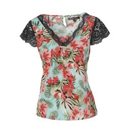 Koroshi Blouse female Blue size XL