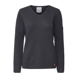 oxmo Pullover 'HANNA' Damen Gr&ouml;&szlig;e S braun / grau