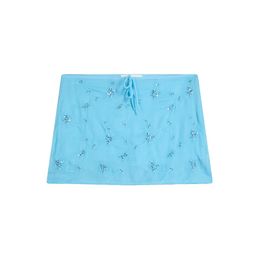 Bershka Skirt female Blue size L