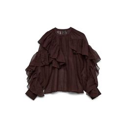 V&eacute;ro Moda Vero Moda Blouse 'VMSabrina' female Brown size XL