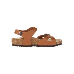 Birkenstock Leder-Sandalen in Hellbraun - 46% | Gr&ouml;&szlig;e 25 | Kindersandalen
