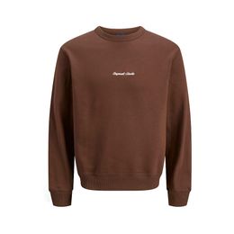 Jack & Jones Jack & Jones Sweatshirt 'JORNorrebro' male Brown size XS