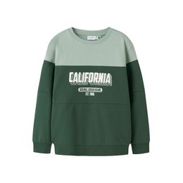 name it Sweatshirt 'NKMVEMIL' boy Green size 134/140