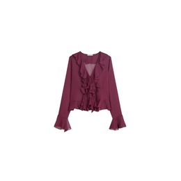 Bershka Blouse female Red size XS
