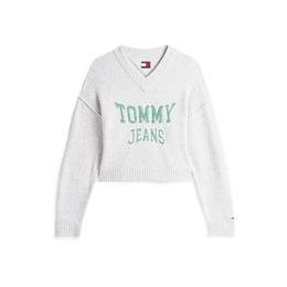 Tommy Jeans Sweater 'VARSITY' female Grey size M