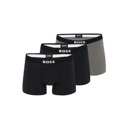 BOSS Boxershorts Herren Gr&ouml;&szlig;e XXL marine / dunkelgrau / schwarz / wei&szlig;