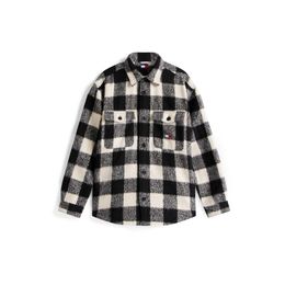 Tommy Jeans Button Up Shirt male Black size L