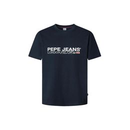 Pepe Jeans T-Shirt 'Matthew' Herren Gr&ouml;&szlig;e XS nachtblau / wei&szlig;