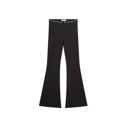 Bershka Pants female Black size L