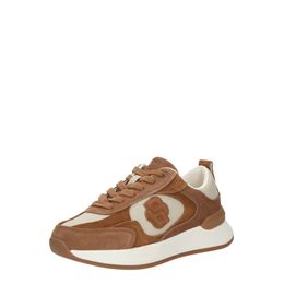 BOSS Sneaker Damen Größe 41 elfenbein / rostbraun