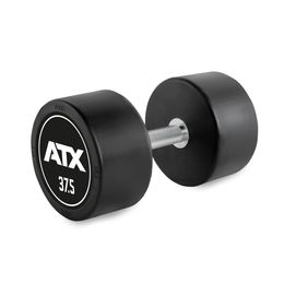 Rubber Dumbbell - ATX Logo - 37.5 kg