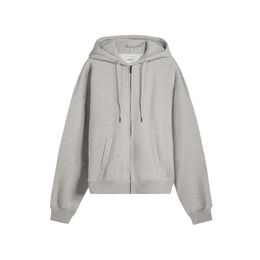 Bershka Sweatjacke Herren Gr&ouml;&szlig;e M graumeliert