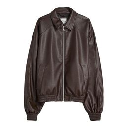 Bershka Between-Season Jacket male Brown size L
