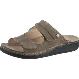 CR&Eacute;ATION L Herren Pantolette mit Memory-Fu&szlig;bett taupe Gr&ouml;&szlig;e 40
