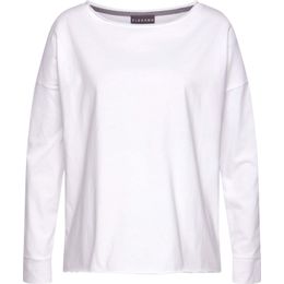 ELBSAND Damen Langarmshirt wei&szlig; Gr&ouml;&szlig;e S (36)