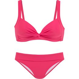 Lascana Damen Triangel-Bikini rot Gr&ouml;&szlig;e 38B