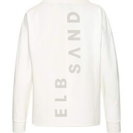 ELBSAND Damen Sweatshirt wei&szlig; Gr&ouml;&szlig;e M (38)