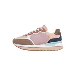 Pepe Jeans Sneaker 'Rusper Combi W' Damen Gr&ouml;&szlig;e 39 braun / rosa / wei&szlig;