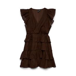 V&eacute;ro Moda VERO MODA Kleid 'VMSabrina' Damen Gr&ouml;&szlig;e 38 schoko Winterkleid