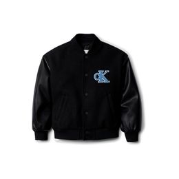 Calvin Klein Jeans Jacke Jungen Größe 104 hellblau / schwarz