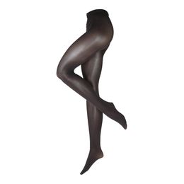 Swedish Stockings Feinstrumpfhose 'Olivia' Damen Gr&ouml;&szlig;e M dunkelbraun / schwarz