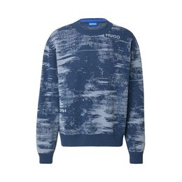 Hugo Sweater 'Sorbas' male Blue size XXL