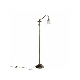 Licht-Erlebnisse Stehlampe (B)24 x (L)36 x (H)142 cm in Bronze hell glänzend Weiß | Gr.: onesize