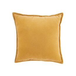Butlers Dekokissen COTTON VELVET in Gelb | Gr.: onesize