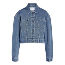 Noisy may NMRONJA L/S CROP DNM JACKET VI433MB NOOS Jeansjacke blau in L 27029251 medium blue denim