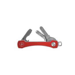 keycabins Schl&uuml;sselhalter Aluminium frame S2 in rot | Gr.: onesize