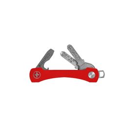 keycabins Schl&uuml;sselhalter Aluminium S2 in rot | Gr.: onesize