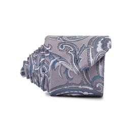 Andrew James Seidenkrawatte in silber blau - 0001 | Gr.: onesize