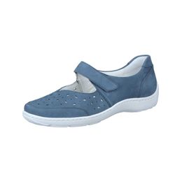 Waldl&auml;ufer WALDL&Auml;UFER Komfort-Slipper, Slipper in denim | Gr.: 38