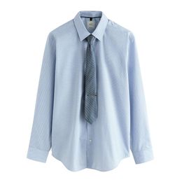 next Button Up Shirt male Blue size 16