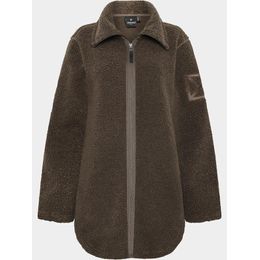 DIDRIKSONS 1913 Didriksons Fleece Jacket 'UMI' female Brown size 40