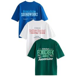 next Shirt male Blue, Green, White size 4XL
