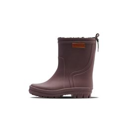 Hummel Schn&uuml;rsenkel Stiefel Thermo Boot Lebensstil Kinder in PEPPERCORN | Gr.: 27
