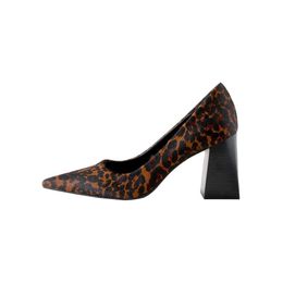 next Pumps Damen Gr&ouml;&szlig;e 36 schoko / orange / schwarz