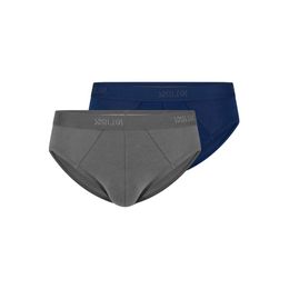 Sloggi Slip / Unterhose SLG Base in Marine / shiver | Gr.: XL